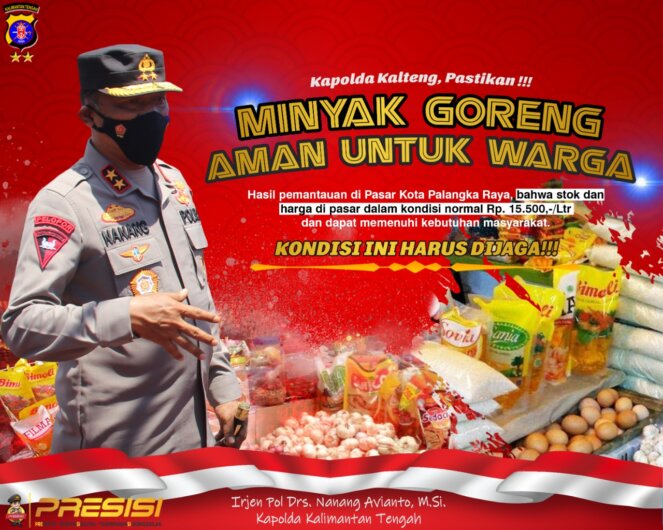 Harga 15 Ribu per Liter, Stok Minyak Goreng di Palangka Raya Aman ...