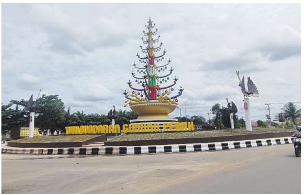 Pembangunan Bundaran Gunung Perak Rampung - Kalteng.co - Selalu Update ...