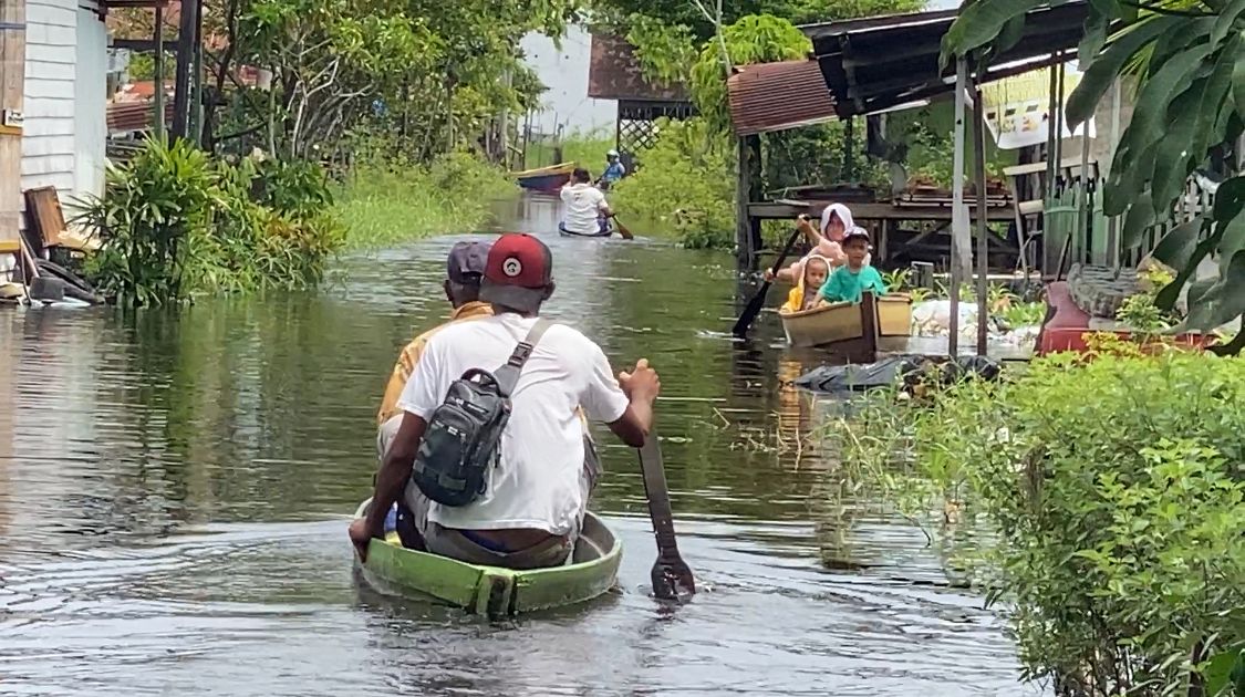 Banjir Mulai Menghantui Palangka Raya, Lima Kelurahan Terendam - Kalteng.co - Selalu Update ...